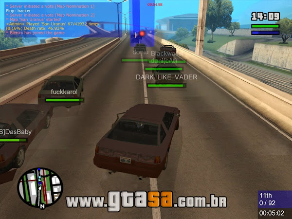 Mods GTA San Andreas: MTA:SA - Multi Theft Auto San Andreas